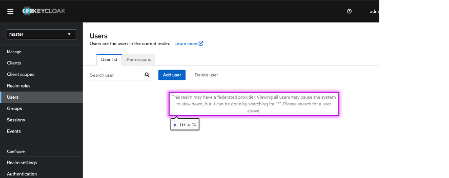 Accessibility/Users: Serious Issues · Issue #17681 · keycloak/keycloak · GitHub