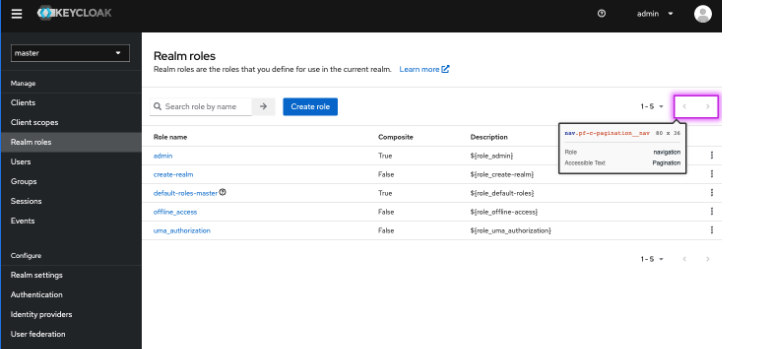 Accessibility/Realm Roles: Moderate Issues · Issue #17703 · keycloak/keycloak · GitHub