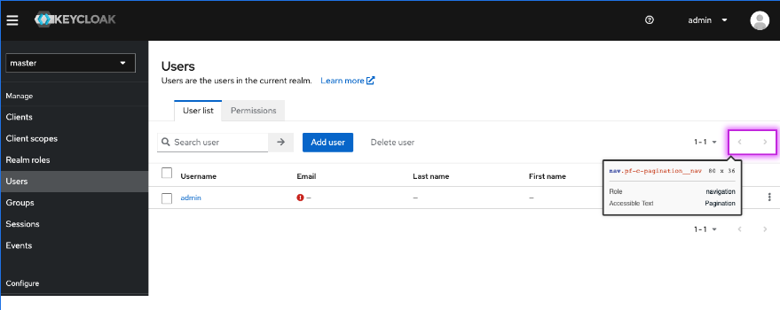 Accessibilityusers Moderate Issues · Issue 17704 · Keycloakkeycloak 