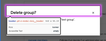 Accessibility/Groups: Moderate Issues · Issue #17705 · keycloak/keycloak · GitHub