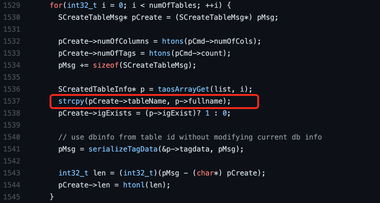 Copy into fixed size buffer (STRING_OVERFLOW) · Issue #8690 · taosdata/TDengine · GitHub
