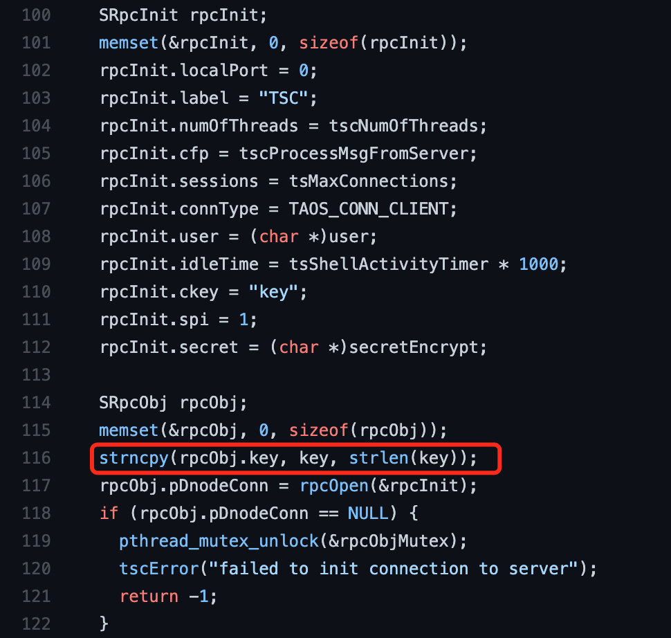 Copy into fixed size buffer · Issue #8982 · taosdata/TDengine · GitHub