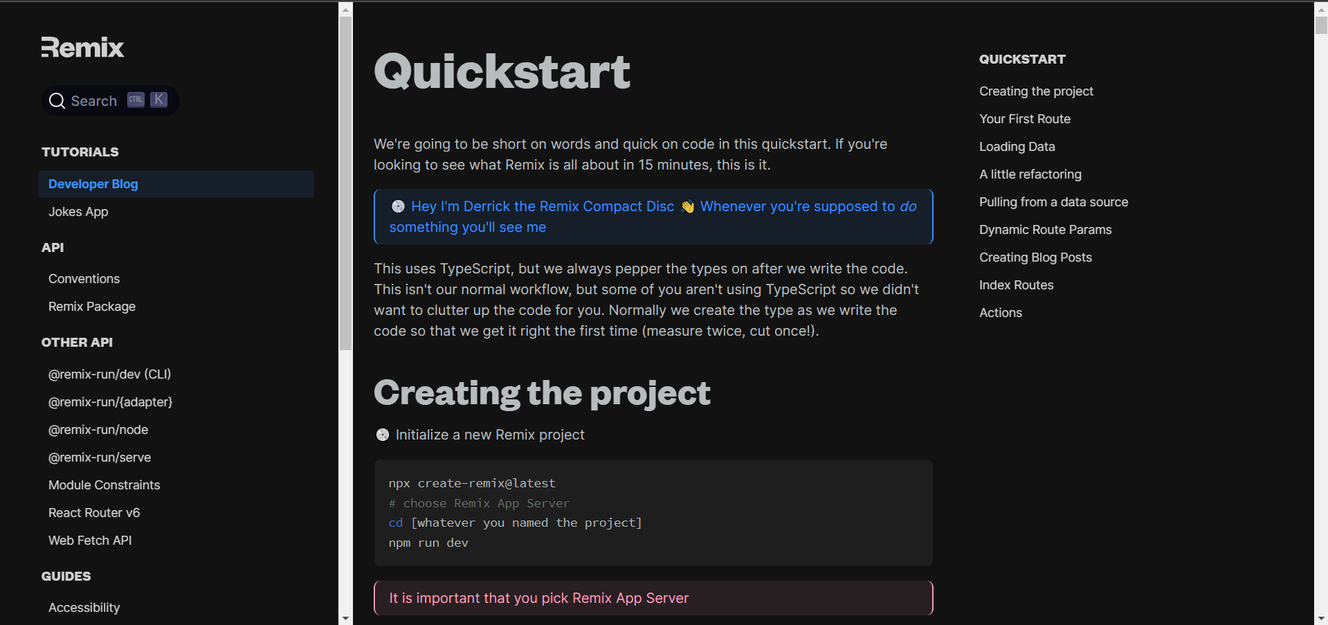 [Feature]: docs website has an ugly scroll bar · Issue #822 · remix-run/remix · GitHub