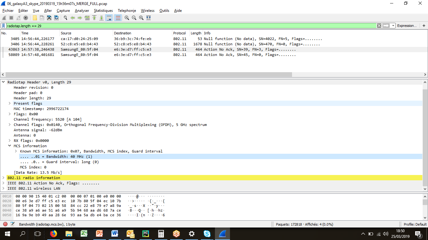 Wifi radiotap not well dissected (bandwidth and SGI) · Issue #1933 · secdev/scapy · GitHub