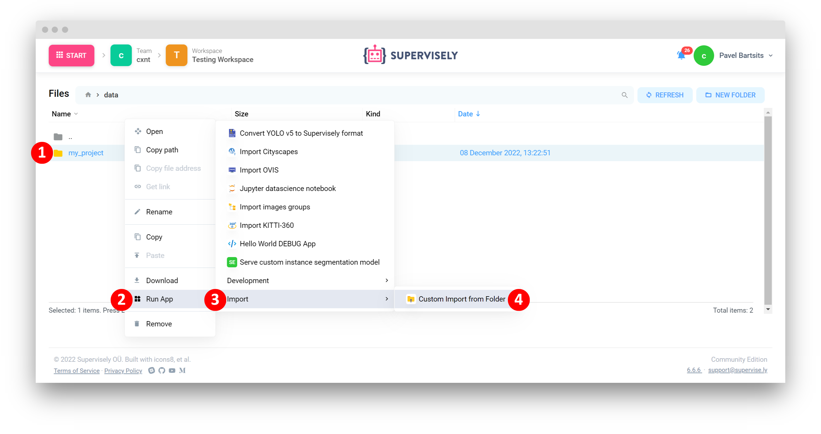 GitHub - supervisely-ecosystem/template-import-from-folder