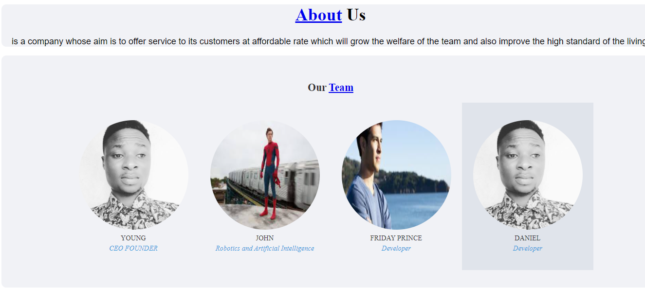 GitHub - owolabidevops/AboutUs-Page: Resposonsive about us page with ...