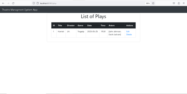 GitHub - josipa7/Theatre-Managment-System: Full Stack app using Spring ...
