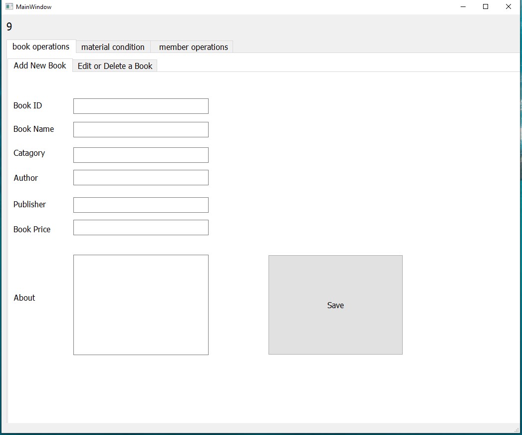 GitHub - ghanint/PyQt5-library-management