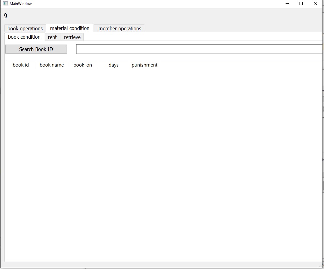 GitHub - ghanint/PyQt5-library-management