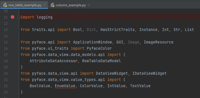 data_view examples not working · Issue #1029 · enthought/pyface · GitHub