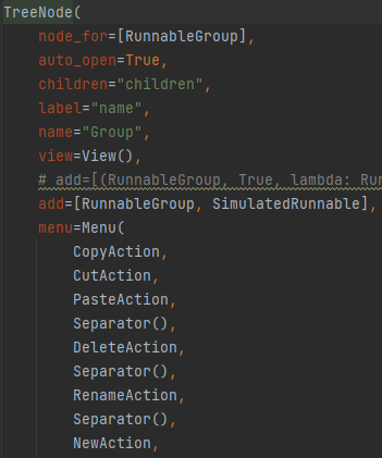 TreeEditor add node with multiple factories not working · Issue #1770 · enthought/traitsui · GitHub