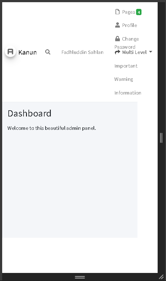 How to enable navbar on Desktop and sidebar on Phone? (Responsive view) · Issue #983 ...