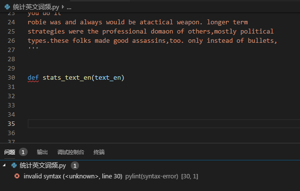 Day04 编辑器红色下划线 · Issue #3934 · selfteaching/selfteaching-python-camp · GitHub