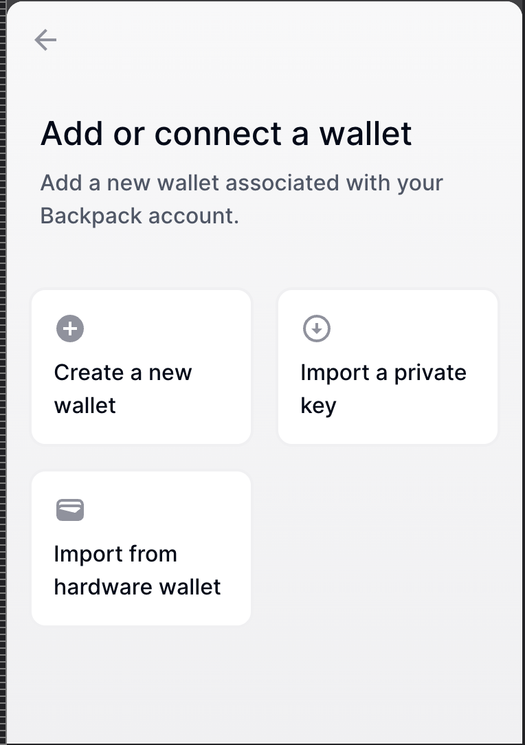 Loading State For Derive New Wallet · Issue 2402 · Coral Xyzbackpack · Github 