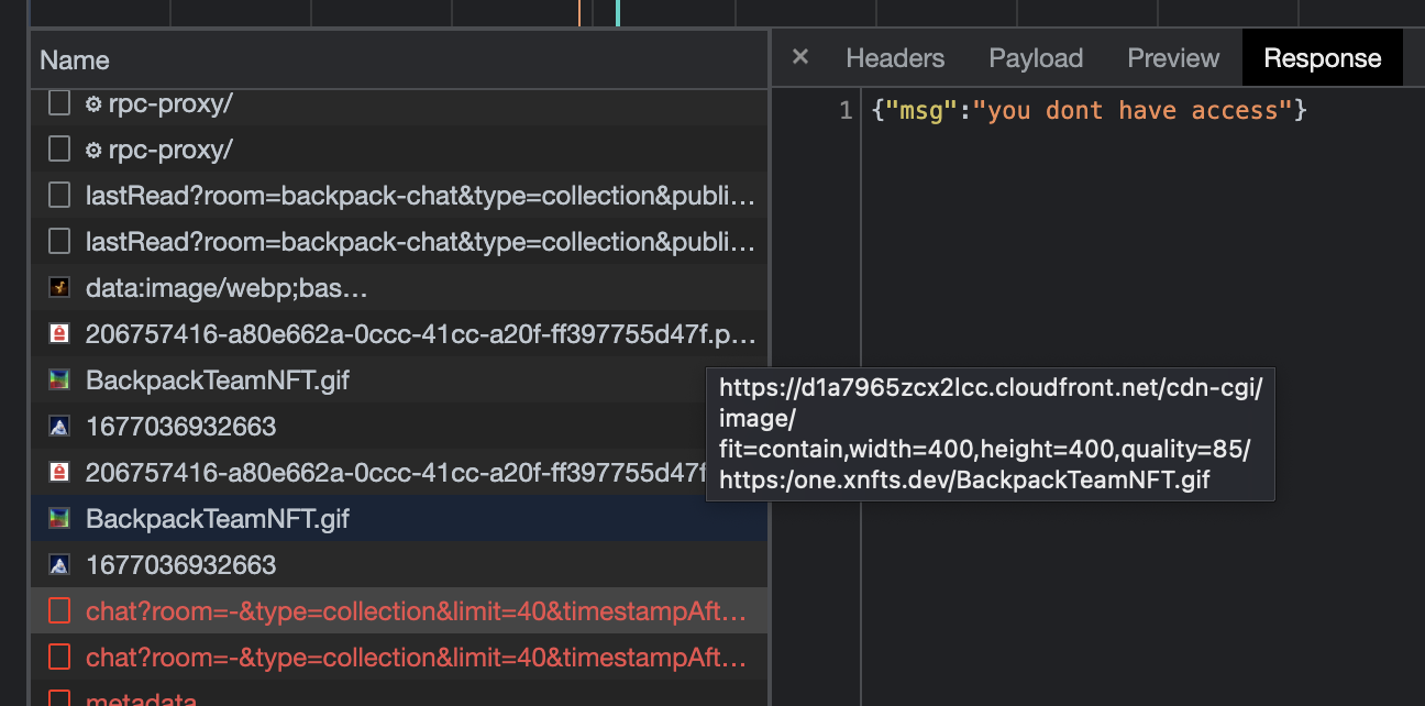 403 Errors Opening Backpack Chat · Issue 2891 · Coral Xyzbackpack · Github