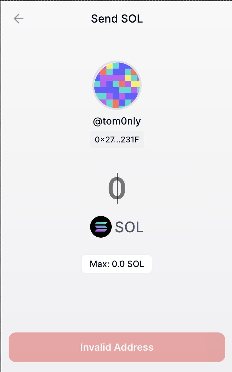 Send To Username Uses The First Address Returned Even If Its The Wrong 
