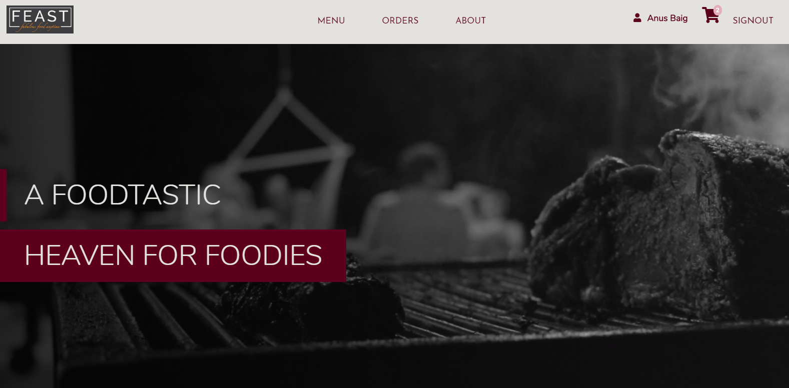 GitHub - AnusBaig/FoodFeast-UI: Food Feast is a simple restaurant website for a hypothetical ...