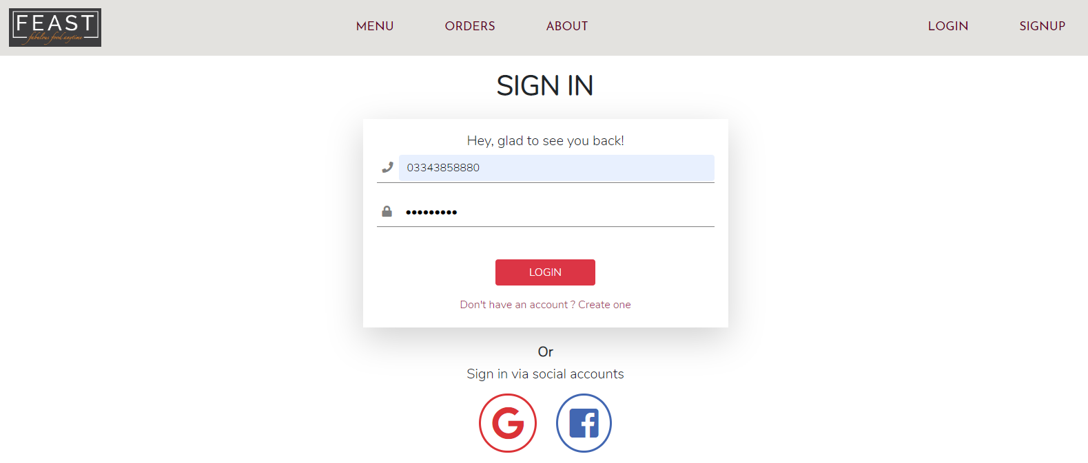 GitHub - AnusBaig/FoodFeast-UI: Food Feast is a simple restaurant website for a hypothetical ...