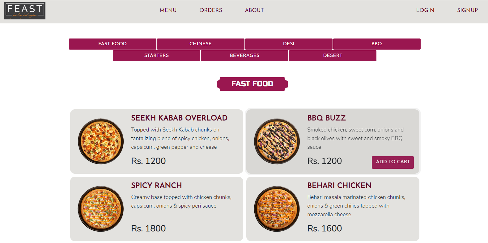 GitHub - AnusBaig/FoodFeast-UI: Food Feast is a simple restaurant website for a hypothetical ...