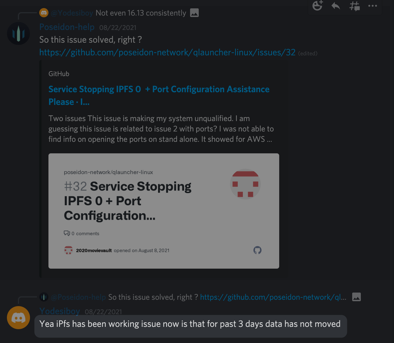 Service Stopping IPFS 0 + Port Configuration Assistance Please · Issue #32 · poseidon-network ...