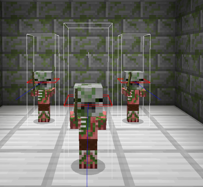 Hitbox Issue with Baby Zombies, Baby Zombie Villagers and Baby Zombie Pigman using ViaFabricPlus ...