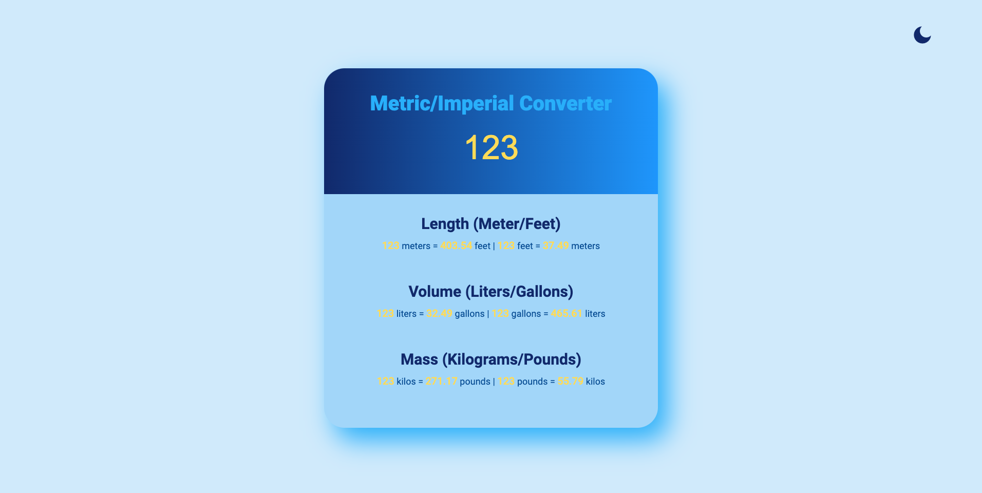 GitHub - TiberiuBuzas/Metric-Imperial-Converter