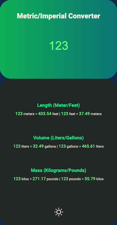 GitHub - TiberiuBuzas/Metric-Imperial-Converter