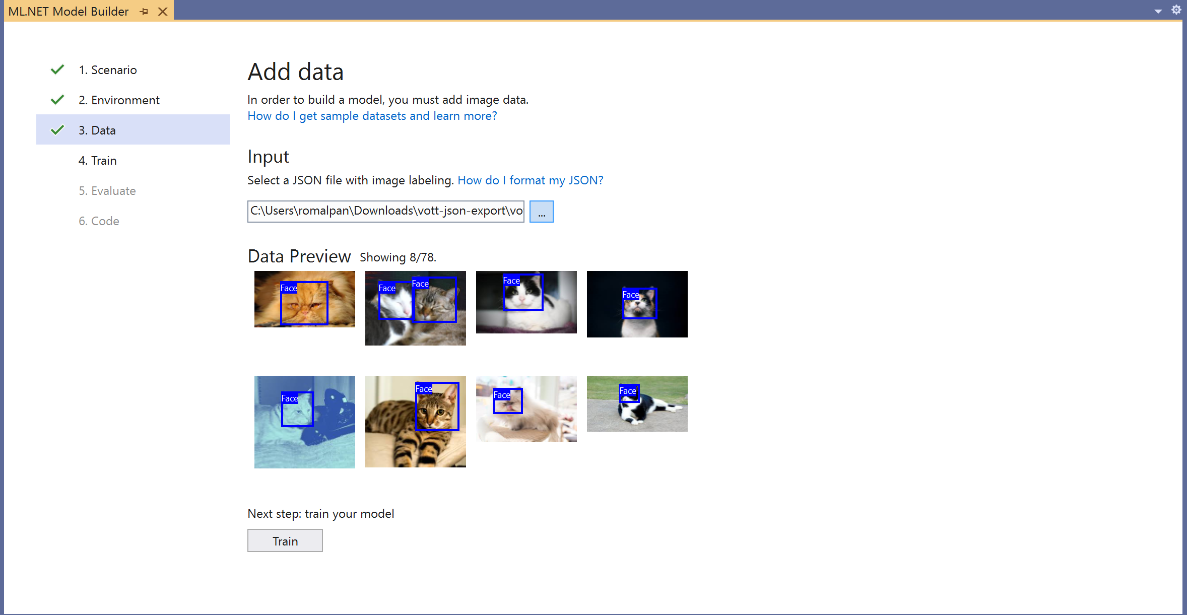 Object Detection - Data Page - Input fields do not match design · Issue #869 · dotnet ...