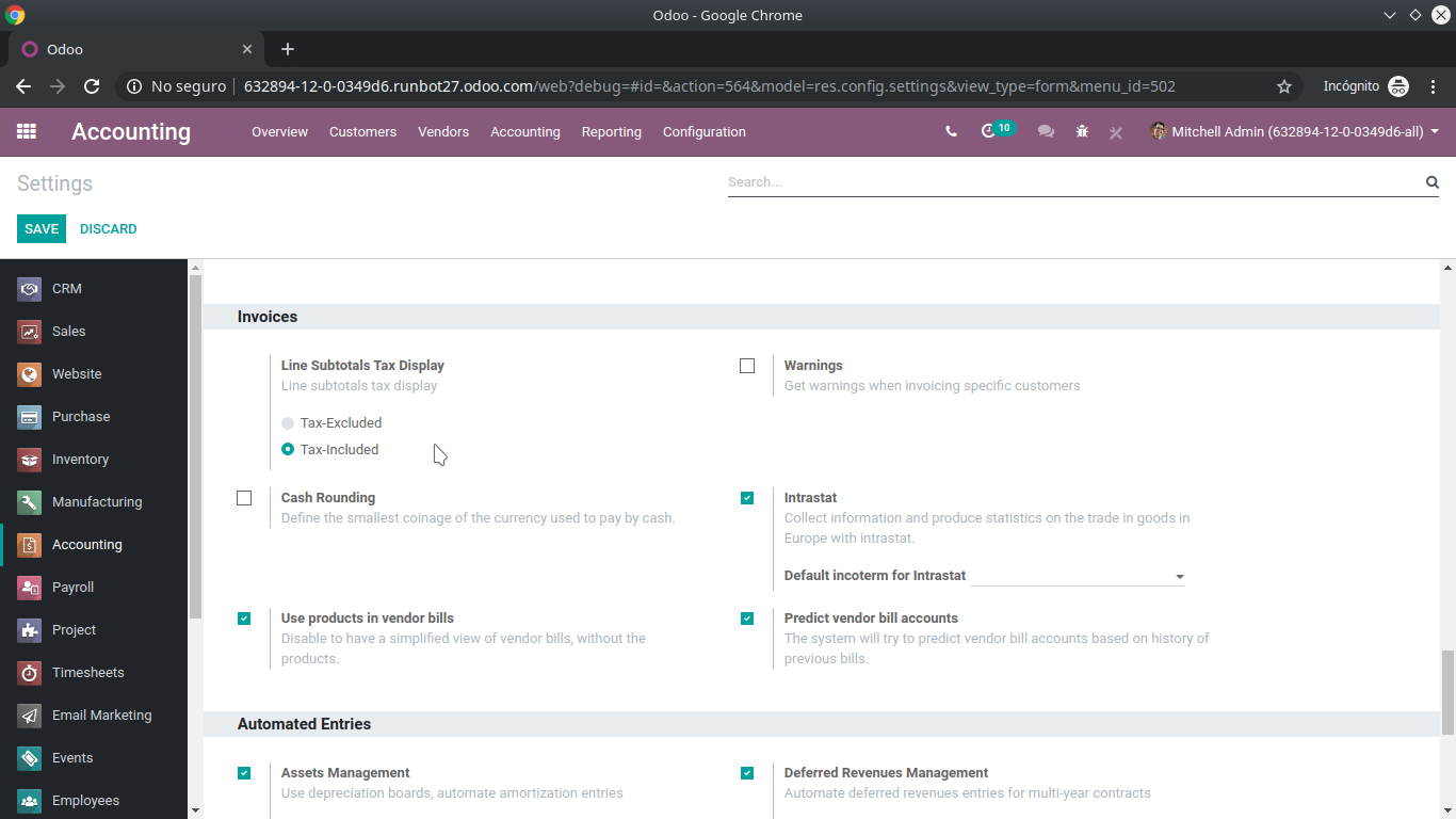 [12.0] B2B and B2C taxes error · Issue #37481 · odoo/odoo · GitHub