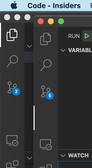 Icon For Rundebug Code Missing In Insiders · Issue 98816 · Microsoftvscode · Github