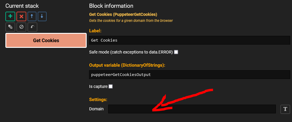 [Bug]: PuppeteerGetCookies · Issue #559 · openbullet/OpenBullet2 · GitHub