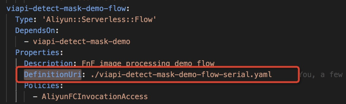 在 fun build 场景应修改 yml 中 Flow 的 DefinitionUri 指向 · Issue #826 · alibaba/funcraft · GitHub