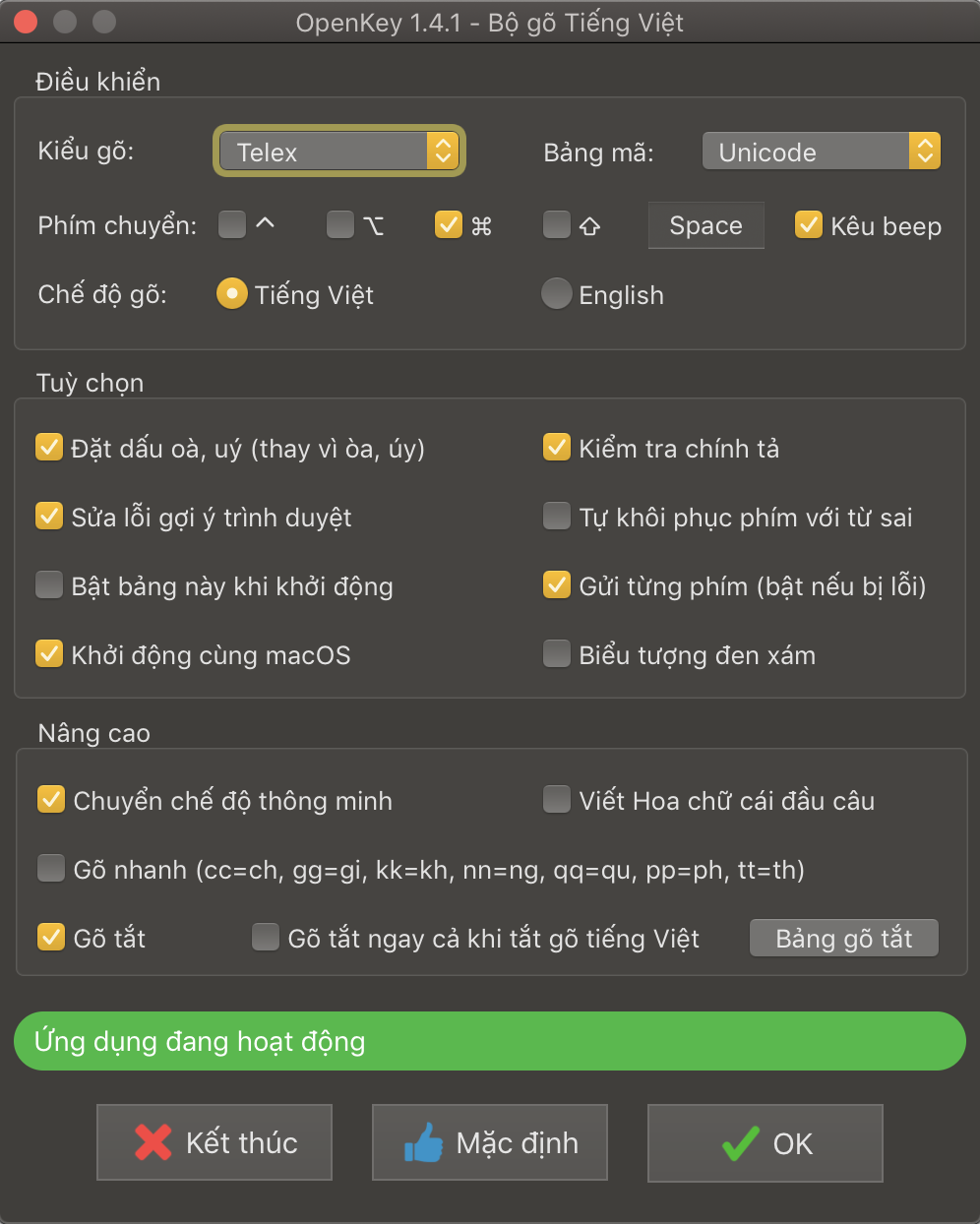 Thỉnh thoảng bị "OpenKey quit unexpectedly" · Issue #97 · tuyenvm/OpenKey · GitHub