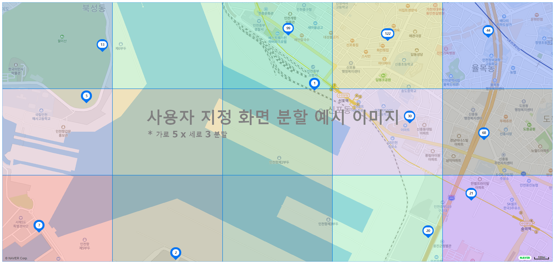 GitHub - jyhynn/SimpleMarkerClustering: Simplified map marker clustering API based on Naver Map API