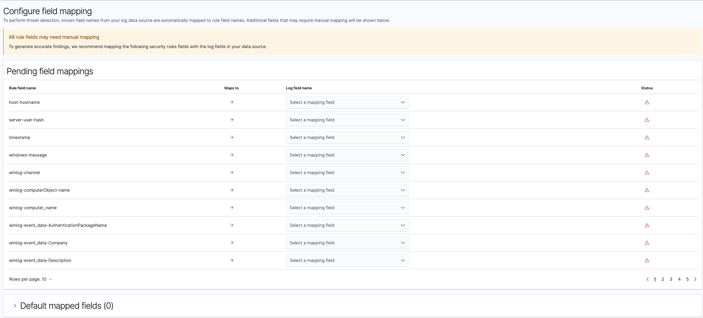 Add proprietary fields mapping · Issue #1468 · opensearch-project/observability · GitHub