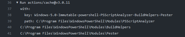 Restoring a cache throws an error on tar.exe · Issue #26 ...