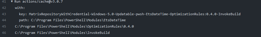 Restoring a cache throws an error on tar.exe · Issue #26 ...