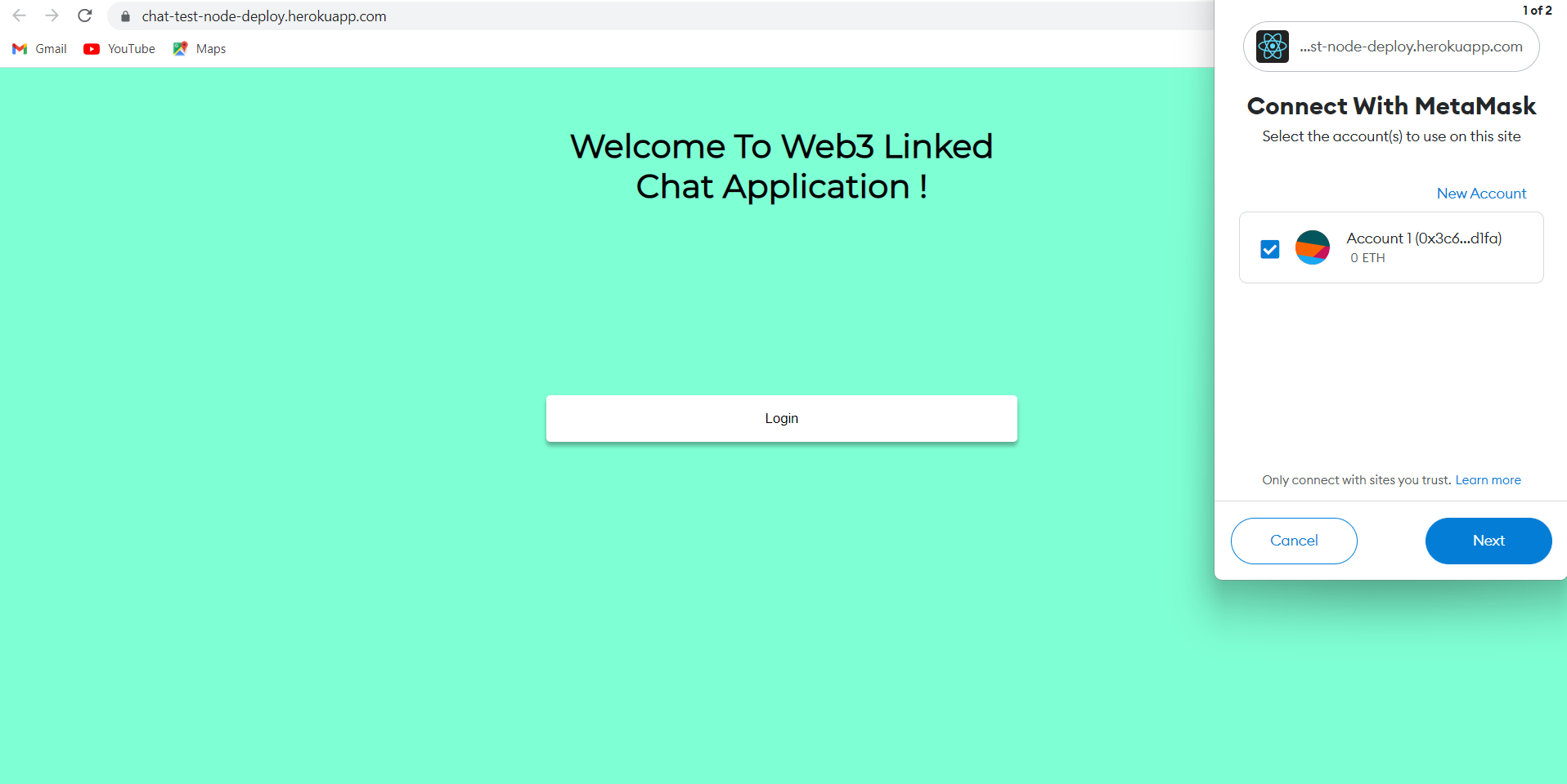 GitHub - Akshay-Mohan-99/Metamask-Chatapp: first time projects