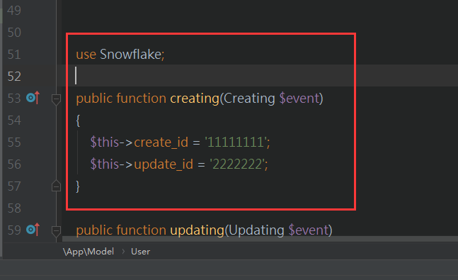 [BUG] 模型钩子函数和Snowflake共用时报错 · Issue #2834 · hyperf/hyperf · GitHub