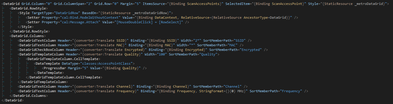 Question: How to add progressbar to datagrid · Issue #3615 · MahApps ...