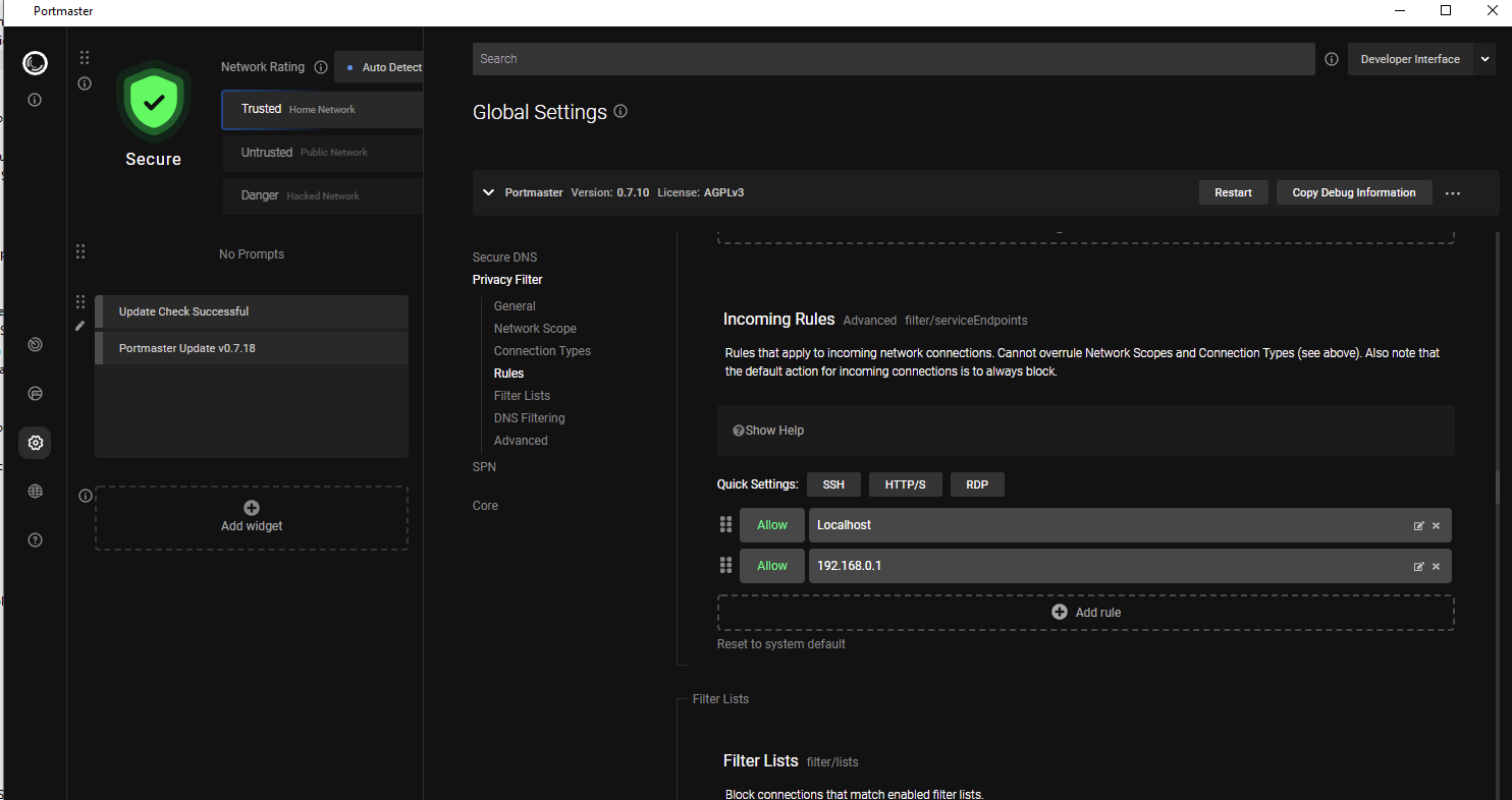 Adguard with Portmaster · Issue #431 · safing/portmaster · GitHub