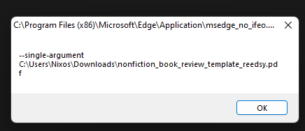 Opening Pdfs opens popups · Issue #132 · rcmaehl/MSEdgeRedirect · GitHub