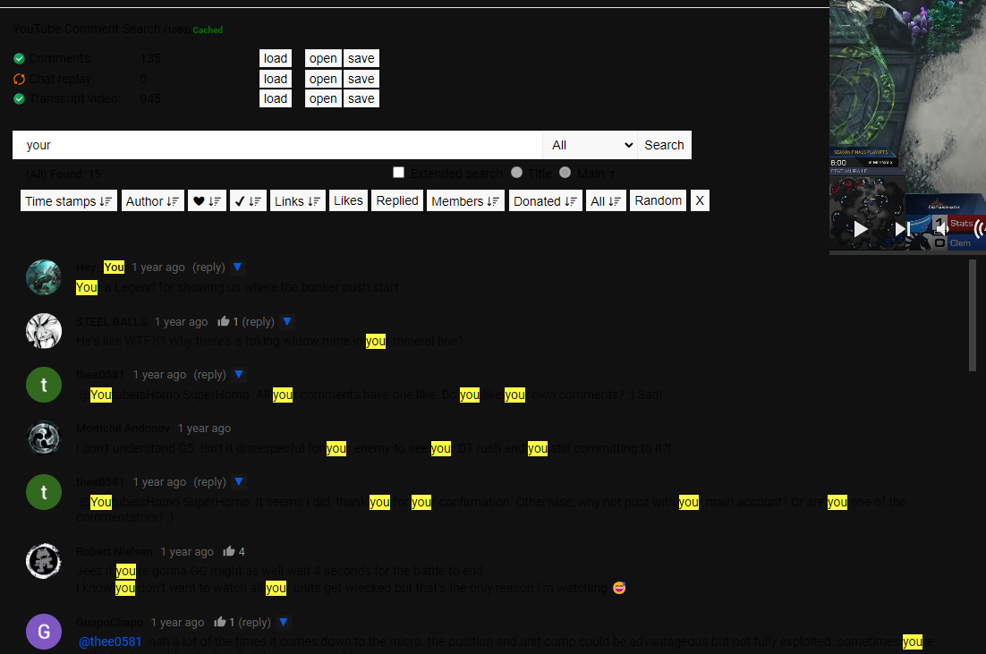 [Bugs] Text broken on dark theme, Search ignores last character · Issue #26 · sonigy/YCS · GitHub