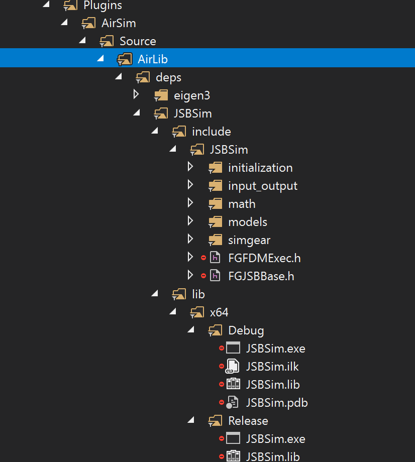 Linking external dependency to AirSim · Issue #3181 · microsoft/AirSim · GitHub