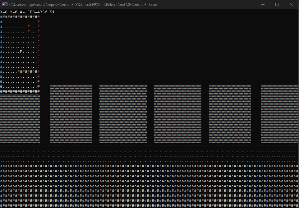 GitHub - dragoaus/ConsoleFPS: Console First Person Shooter Engine C# Implementation of javidx9 ...