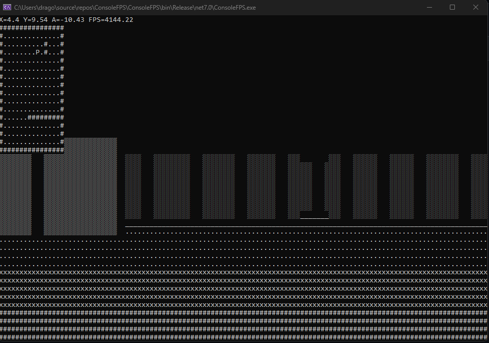 Github Dragoaus Consolefps Console First Person Shooter Engine C Implementation Of Javidx9