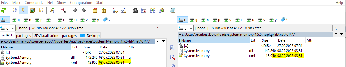 [bug] Timestamps Of Files Of Unpacked Package Are Shifted By The Timezone Reopen Related Issue