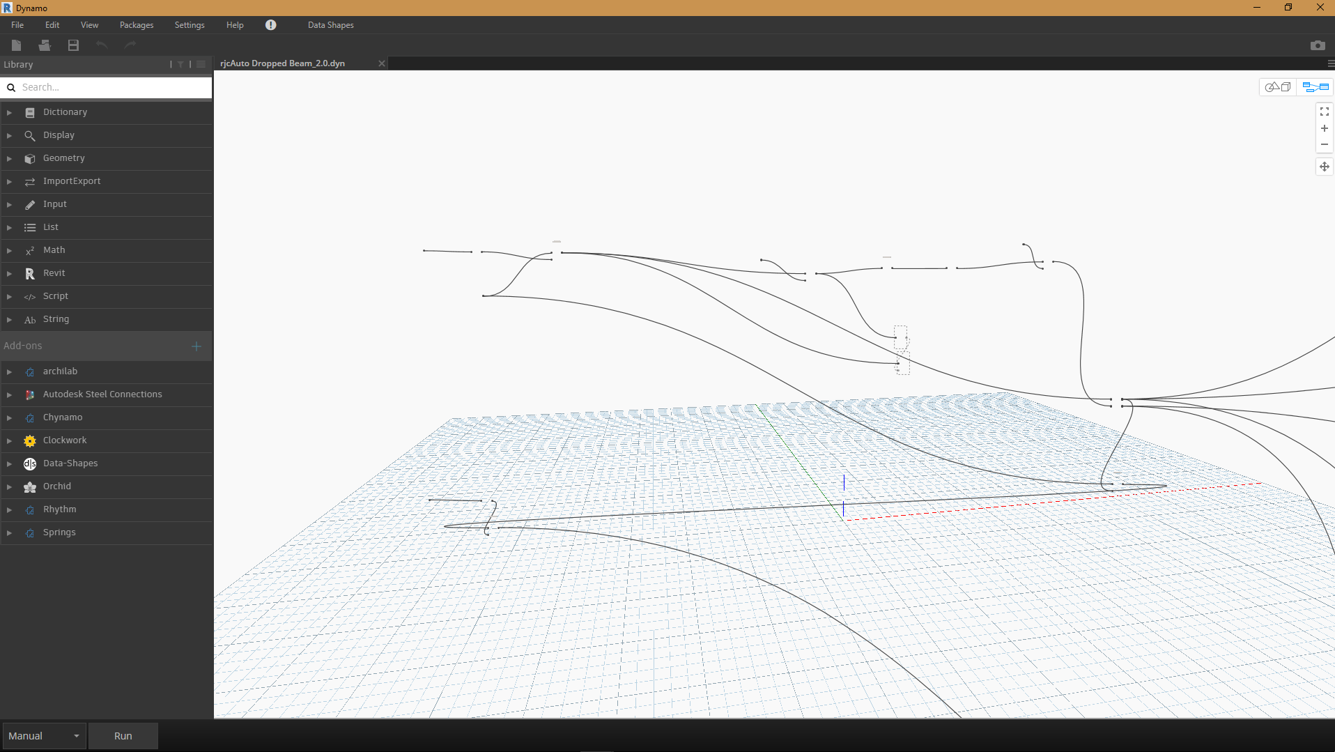 Can't place nodes immediately after opening graph, "running started" from Dynamo 2.2.1.5175 ...