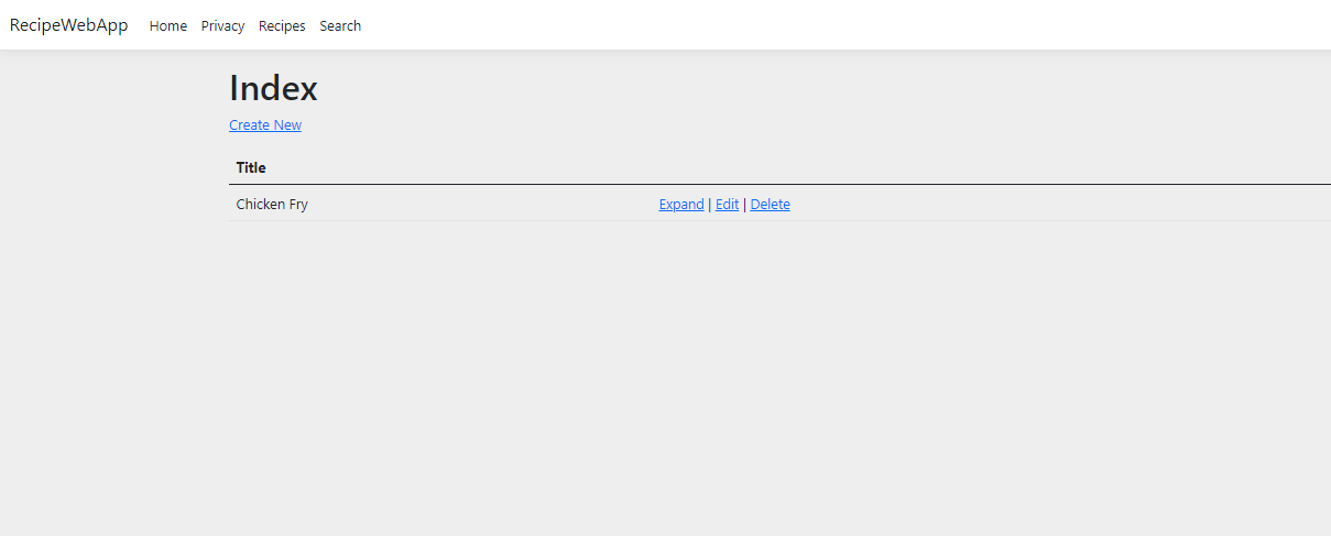 Github Arian Rahmanrecipewebapp Using Aspnet An Aspnet App That Can Add Edit And Delete