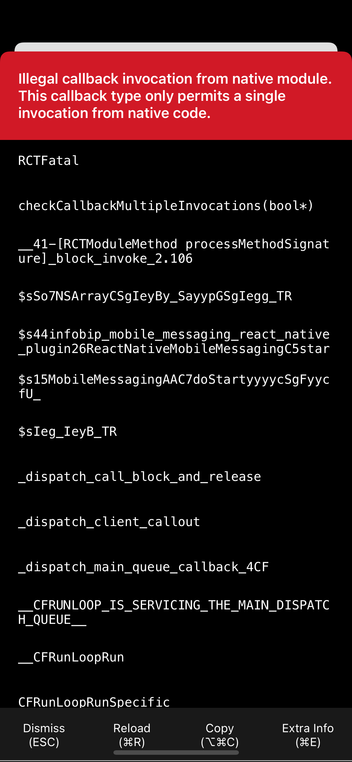 Infobip react native sdk update Issue · Issue #33 · infobip/mobile-messaging-react-native-plugin ...
